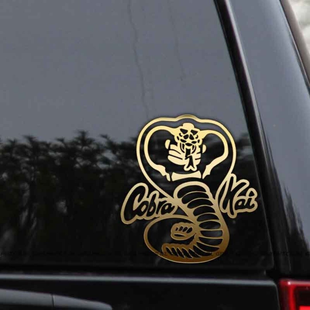 Cobra Kai Decal Sticker Karate Kid Movie JDM Car Truck Laptop Window - Etsy