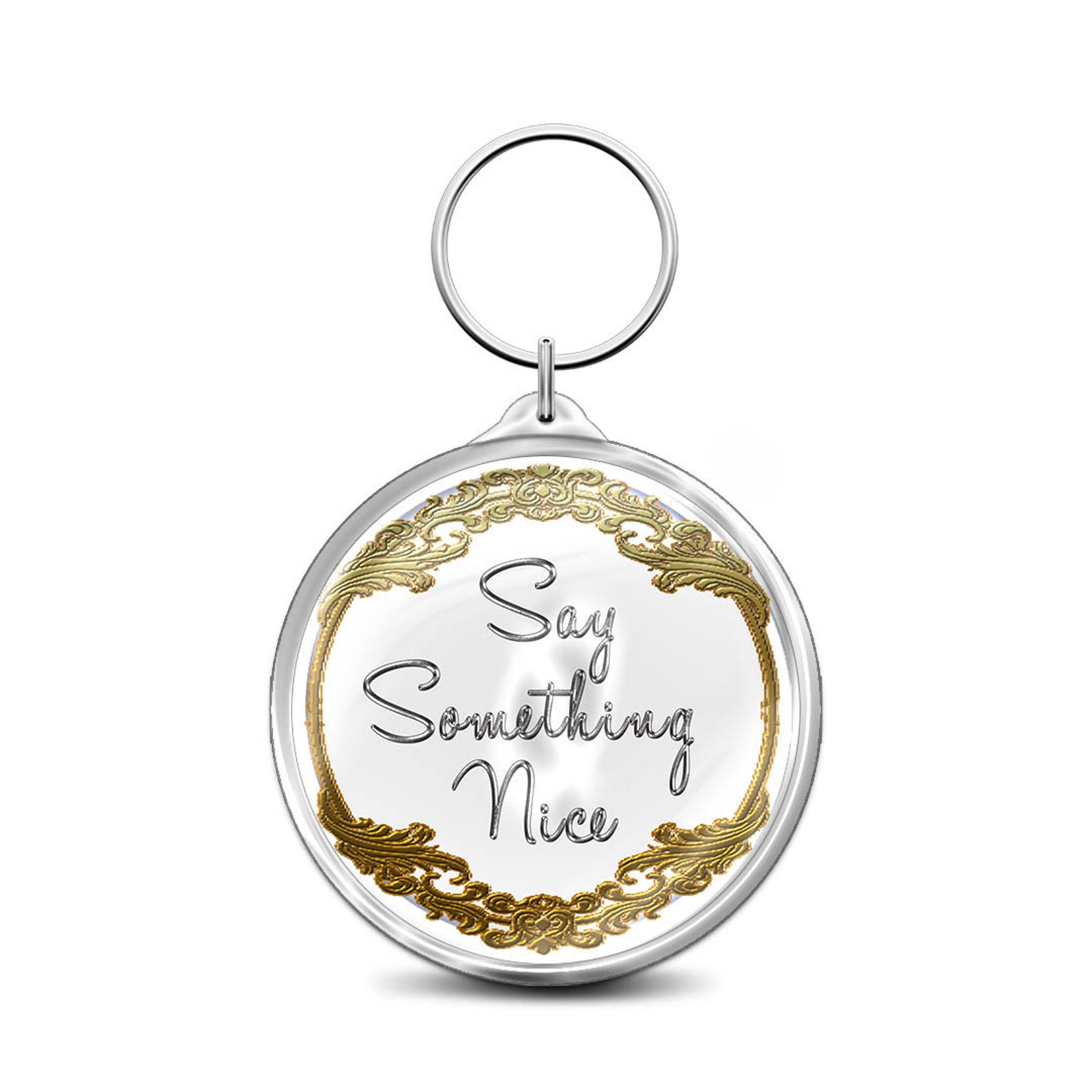 Missy Inspired Doctor Who Key Fob / Bag Charm / Key Ring - Etsy