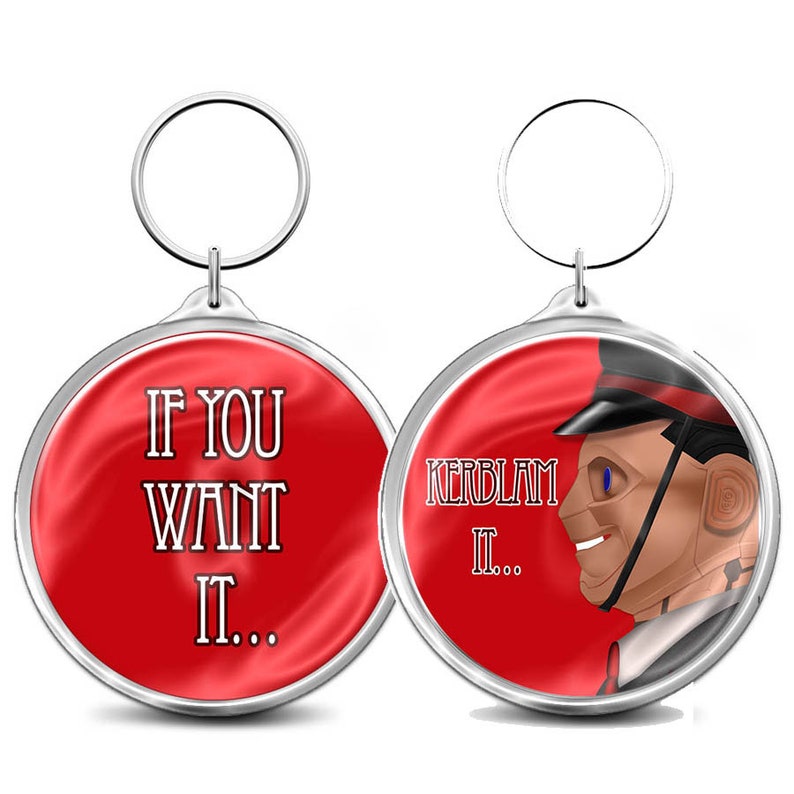 Doctor Who Inspired Kerblam Man Key Fob/bag Charm/key Ring - Etsy