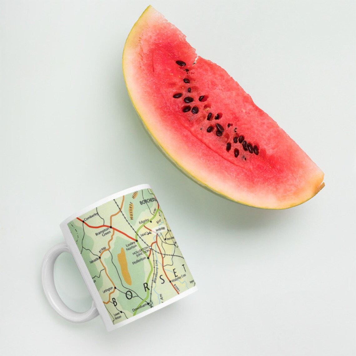 The Archers Inspired Map of Borsetshire and Ambridge 11oz Mug - Etsy ...