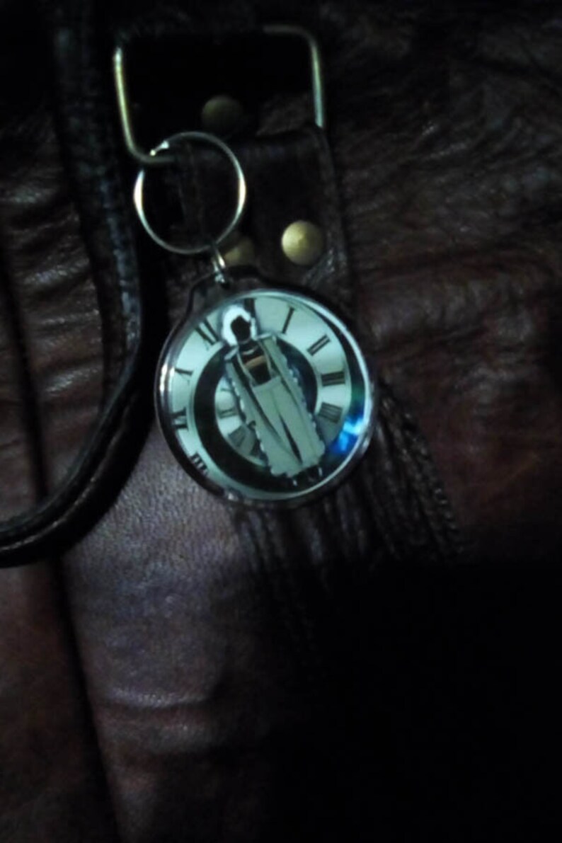Missy Inspired Doctor Who Key Fob / Bag Charm / Key Ring - Etsy