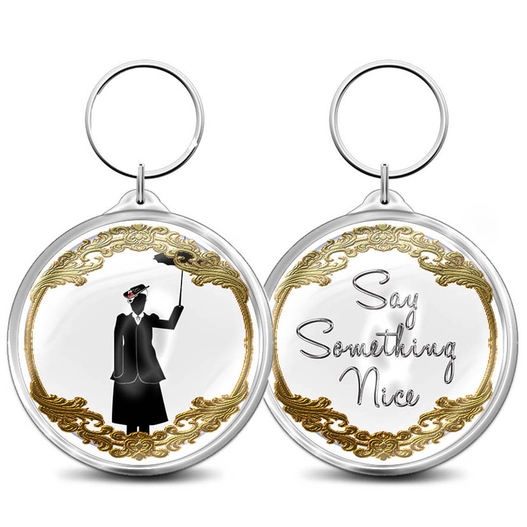 Missy Inspired Doctor Who Key Fob / Bag Charm / Key Ring - Etsy