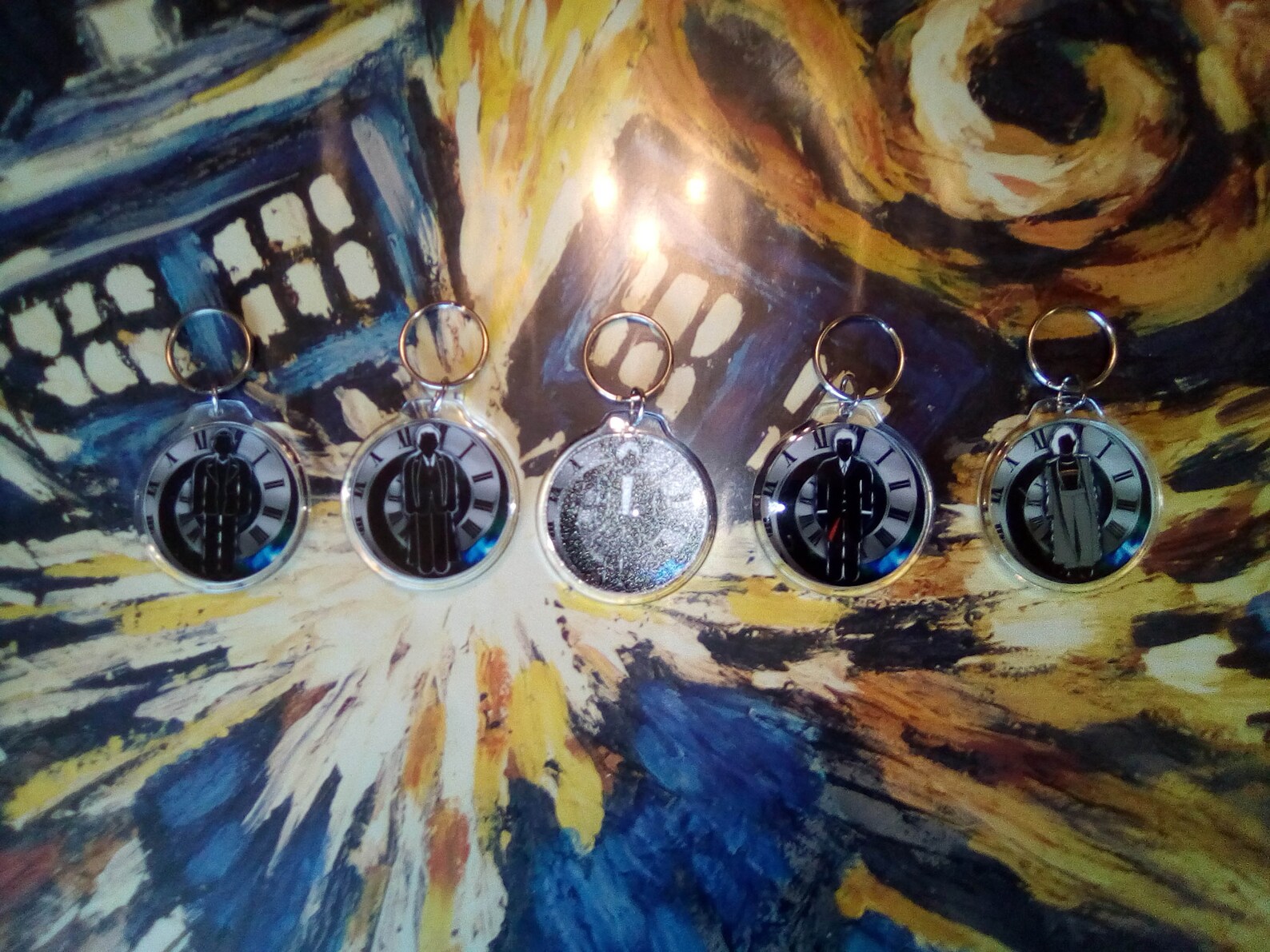 Missy Inspired Doctor Who Key Fob / Bag Charm / Key Ring - Etsy