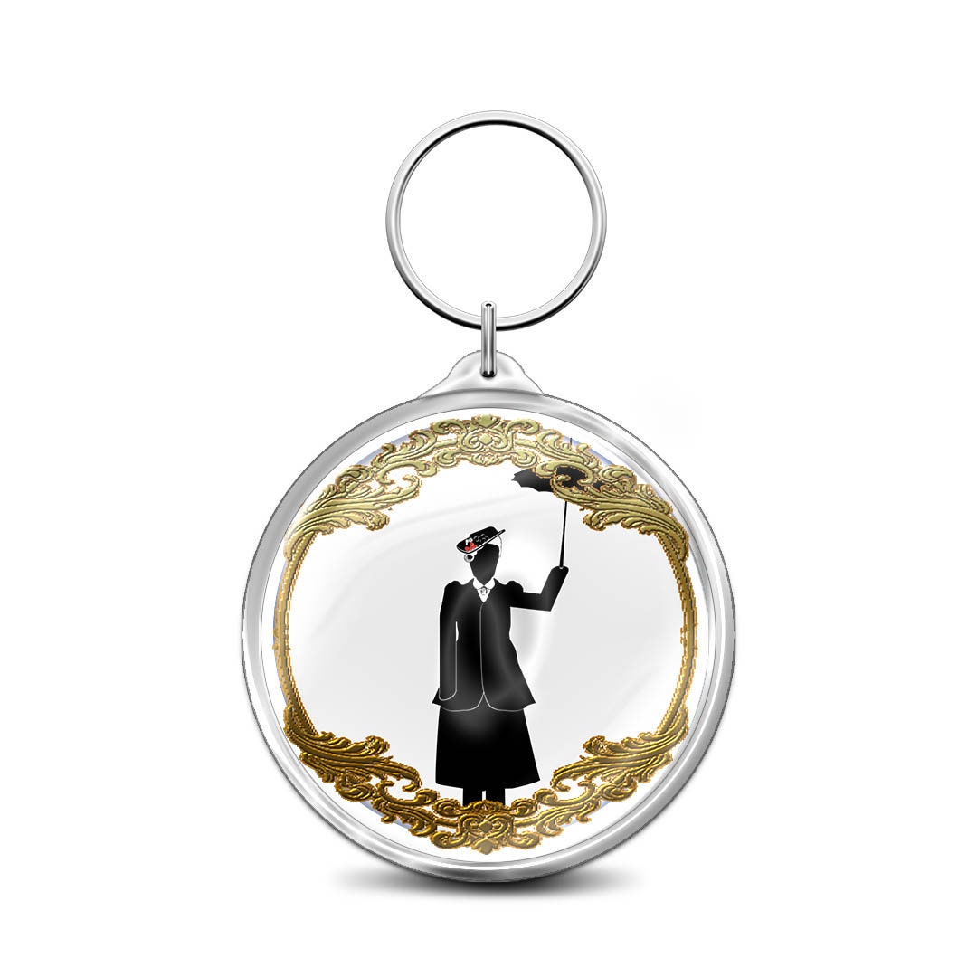 Missy Inspired Doctor Who Key Fob / Bag Charm / Key Ring - Etsy