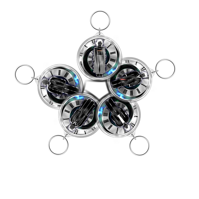 Doctor Who Inspired Kerblam Man Key Fob/bag Charm/key Ring - Etsy