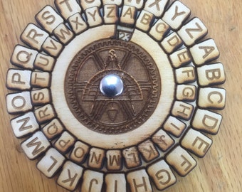 Secret Decoder Ring Pig Pen Cipher | Etsy