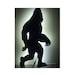 Wooden LED Backlit Bigfoot Wall Light FREE SHIPPING - Etsy