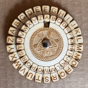 Wooden Multi-layered Secret Decoder - Free Shipping - Etsy