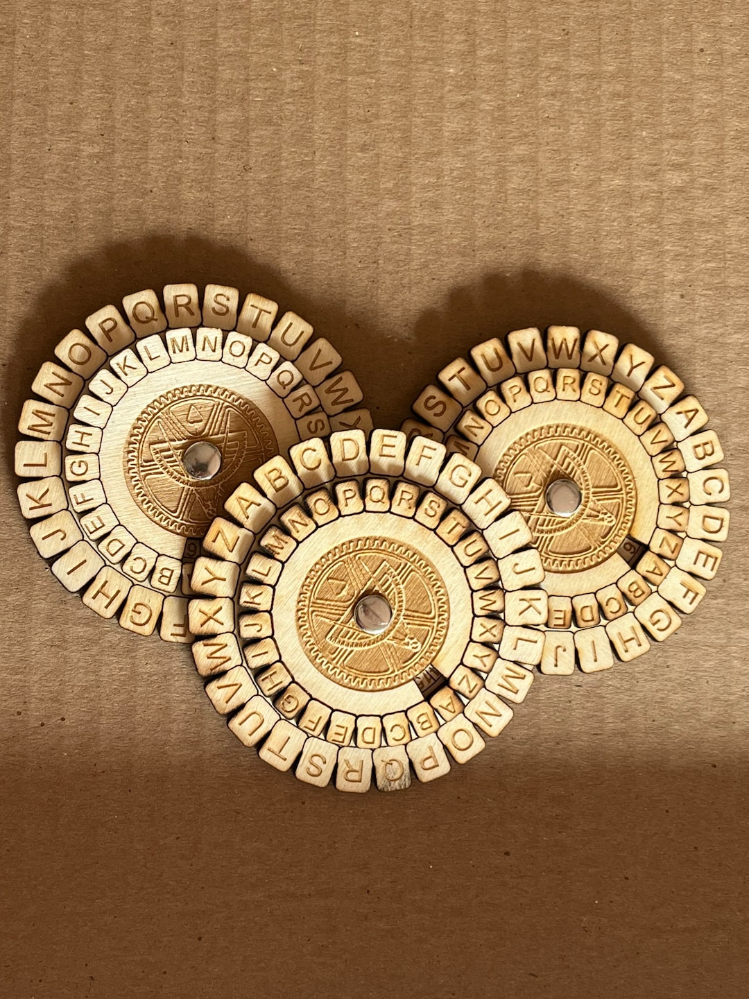 Wooden Multi-layered Secret Decoder - Free Shipping - Etsy