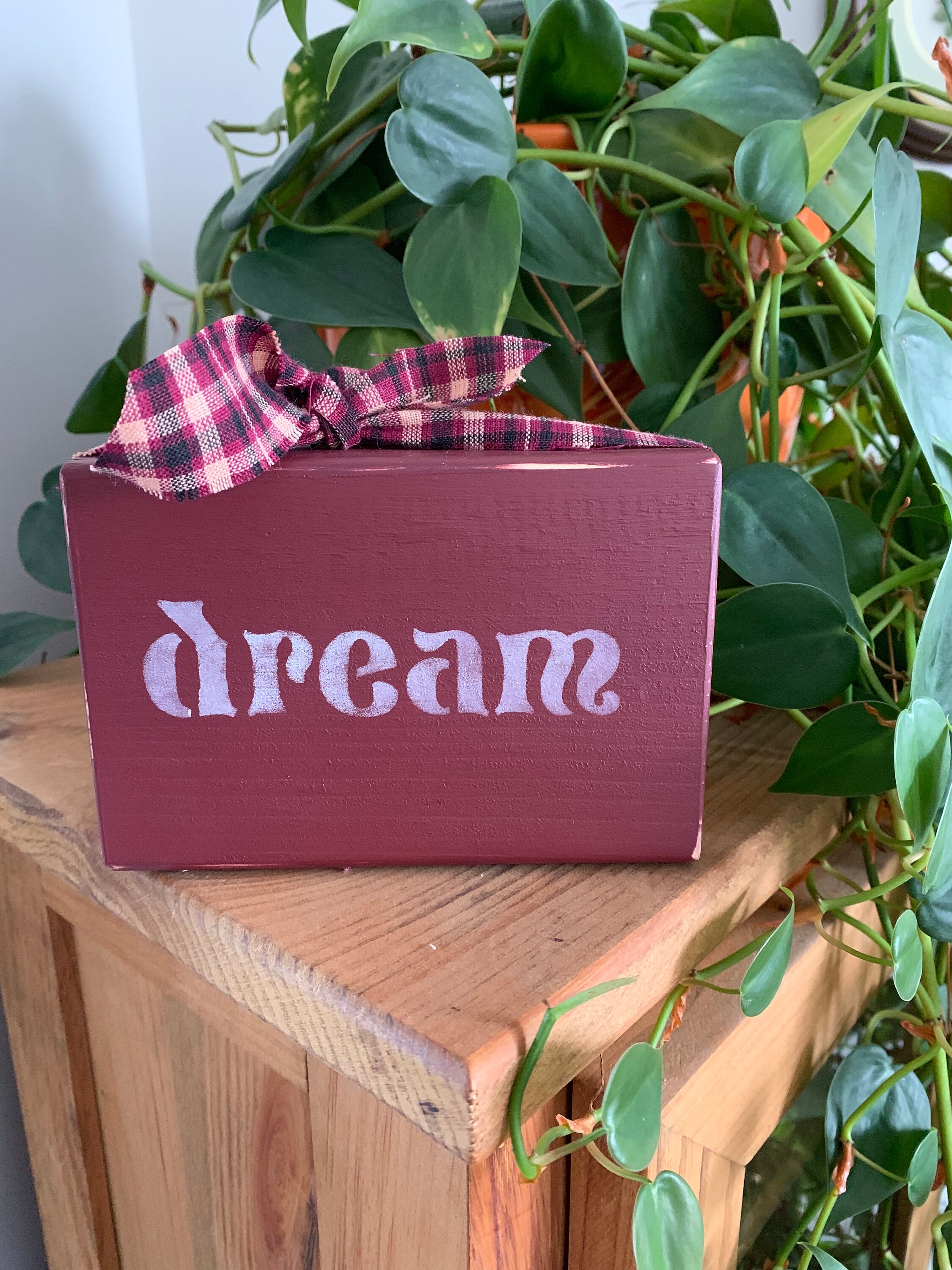 Word Block - Dream - Etsy