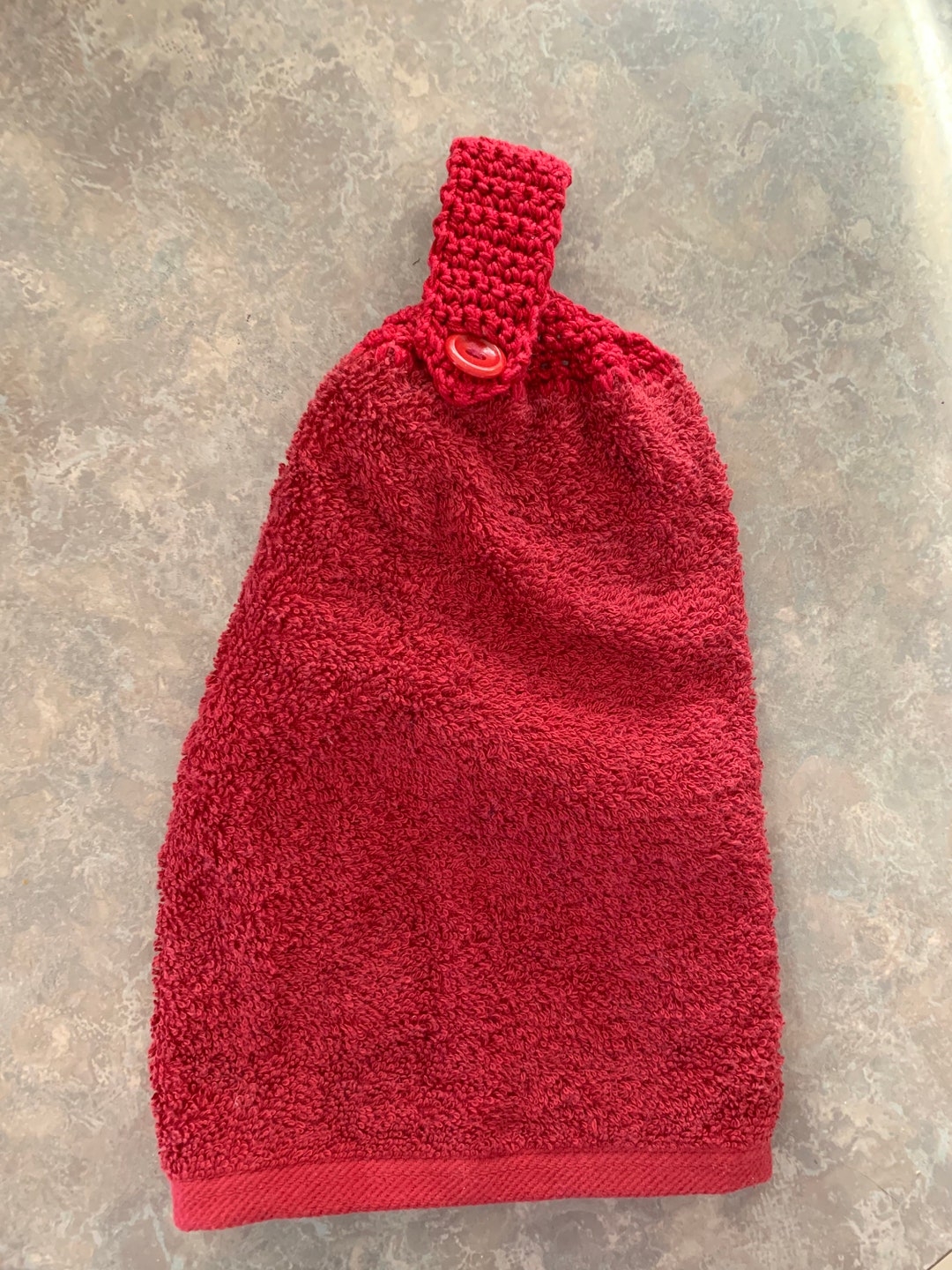 Hand Towel-burgundy - Etsy