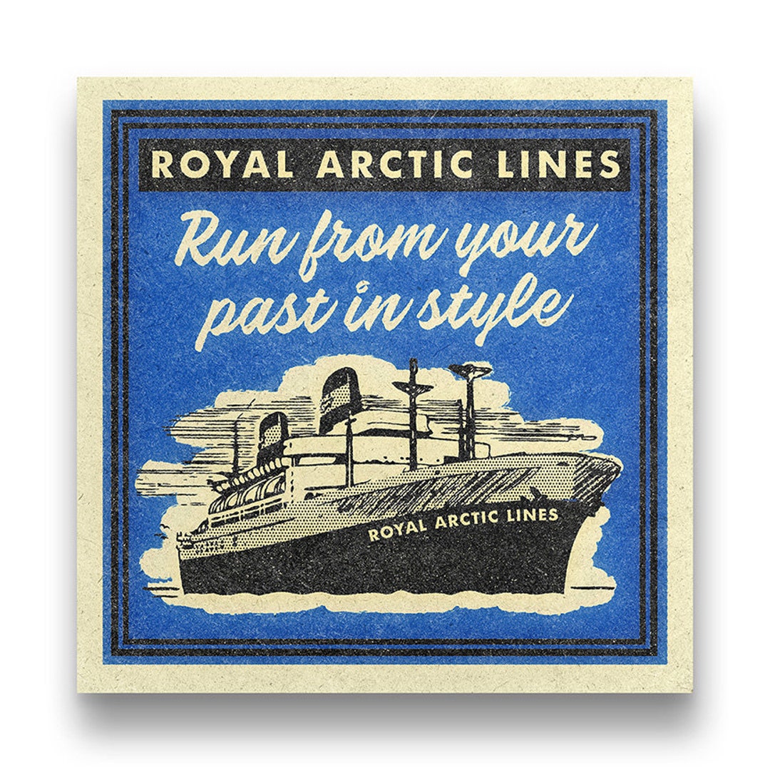 Royal Arctic Lines is a Vintage Retro Inspired Wes Anderson Royal ...