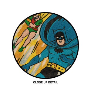 Batman & Robin Vs. the Devil a Japanese Japan Menko Card Game Retro ...