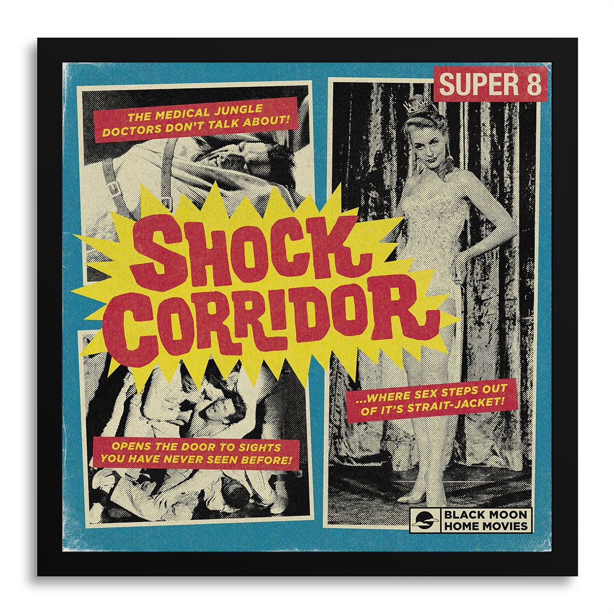 Shock Corridor is a Vintage Retro Castle Films Inspired 8mm Reel Super ...