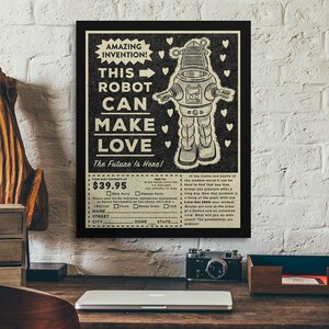 Love Bot 3000 is a Retro Vintage Inspired Comic Book Mail Away Ad of ...