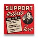Support Artists is Vintage Retro Inspired Giclee Poster Art Print - Etsy