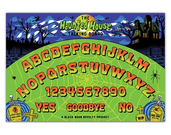 Haunted House Board Game | Etsy