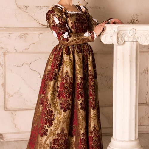Italian Renaissance Dress Renaissance Faire Gown Renaissance | Etsy