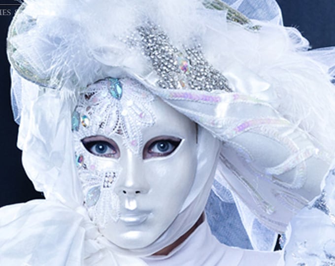 Venetian Carnival Mask luna Masquerade Mask. - Etsy