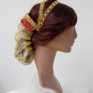 Italian Renaissance Headdress. Renaissance Women's Hat. Lucrezia Borgia ...