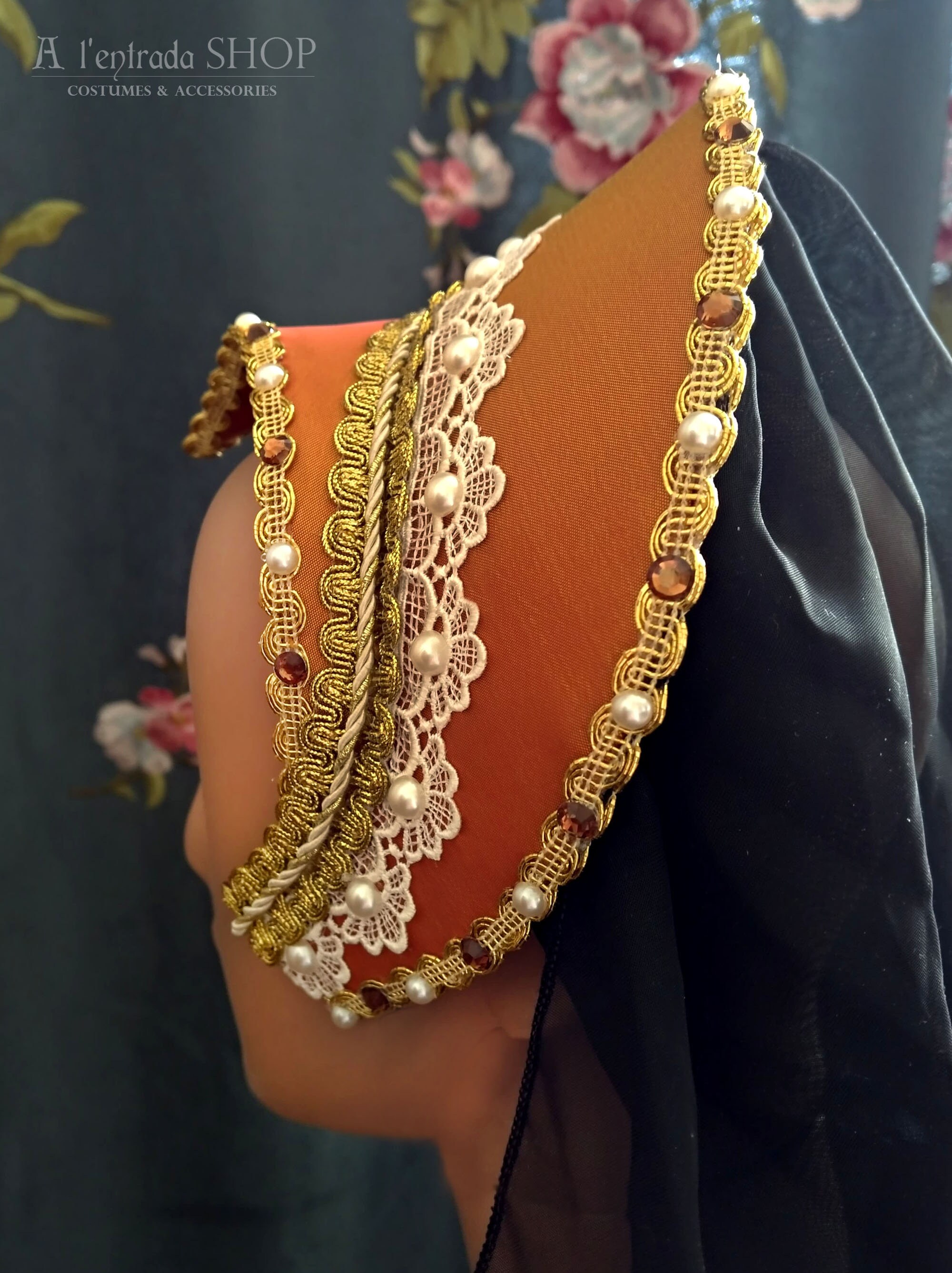 Renaissance Headpiece. 16th Century Headdress French Hood. - Etsy