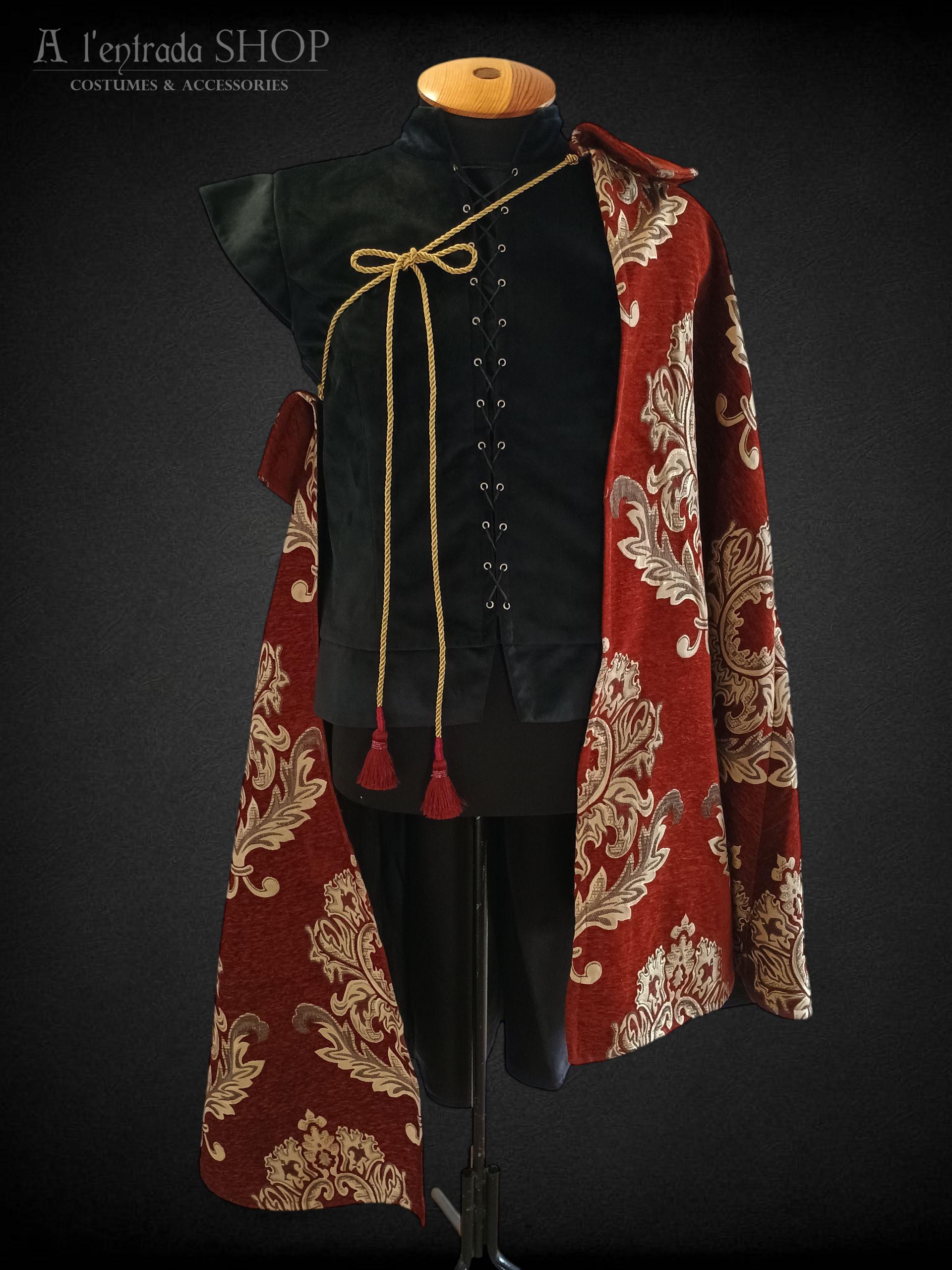Elegant Renaissance Tudor Cape: Medieval Costume for Historical Events ...