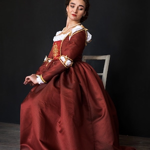 Custom Italian Renaissance Fair Gown Medieval Princess Dress - Etsy