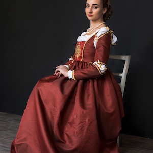 Custom Italian Renaissance Fair Gown Medieval Princess Dress - Etsy