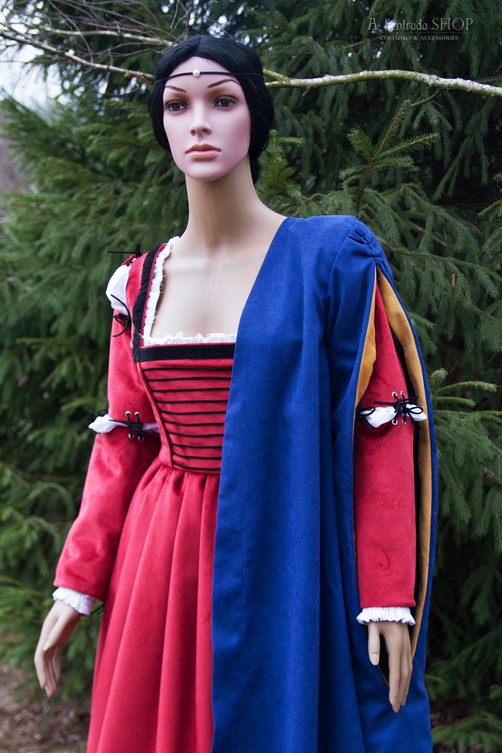Italian Renaissance Gown Late XV Century. Ren Faire Costume - Etsy