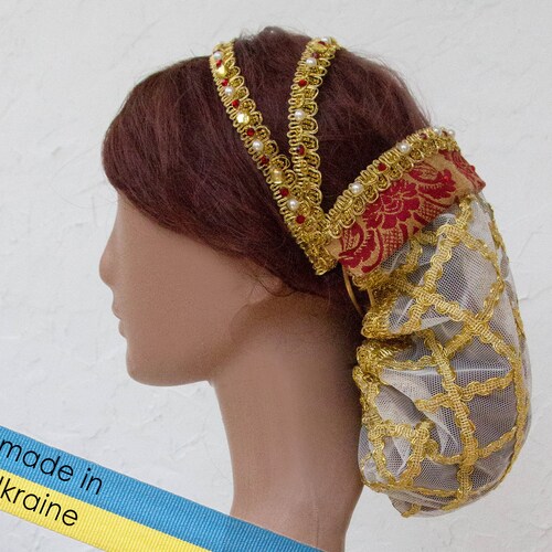 Italian Renaissance Headdress. Fairy Headpiece. Lucrezia - Etsy