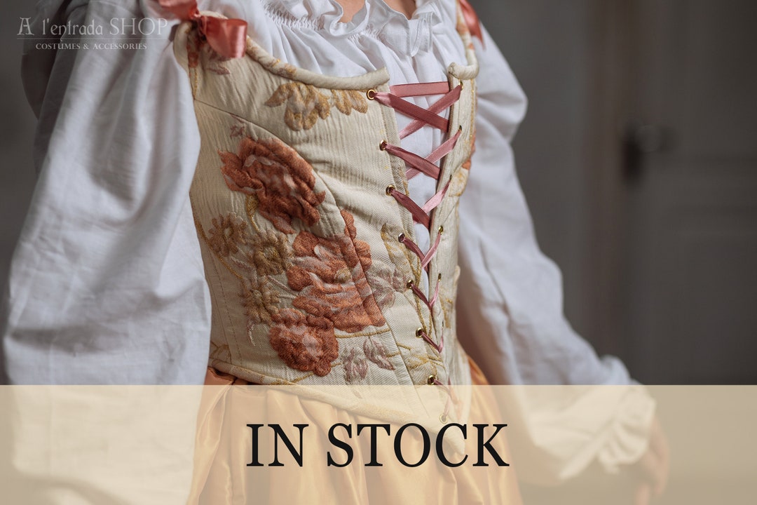 Baroque Corset for Renaissance Fair Costume. Ren Faire Corset for ...