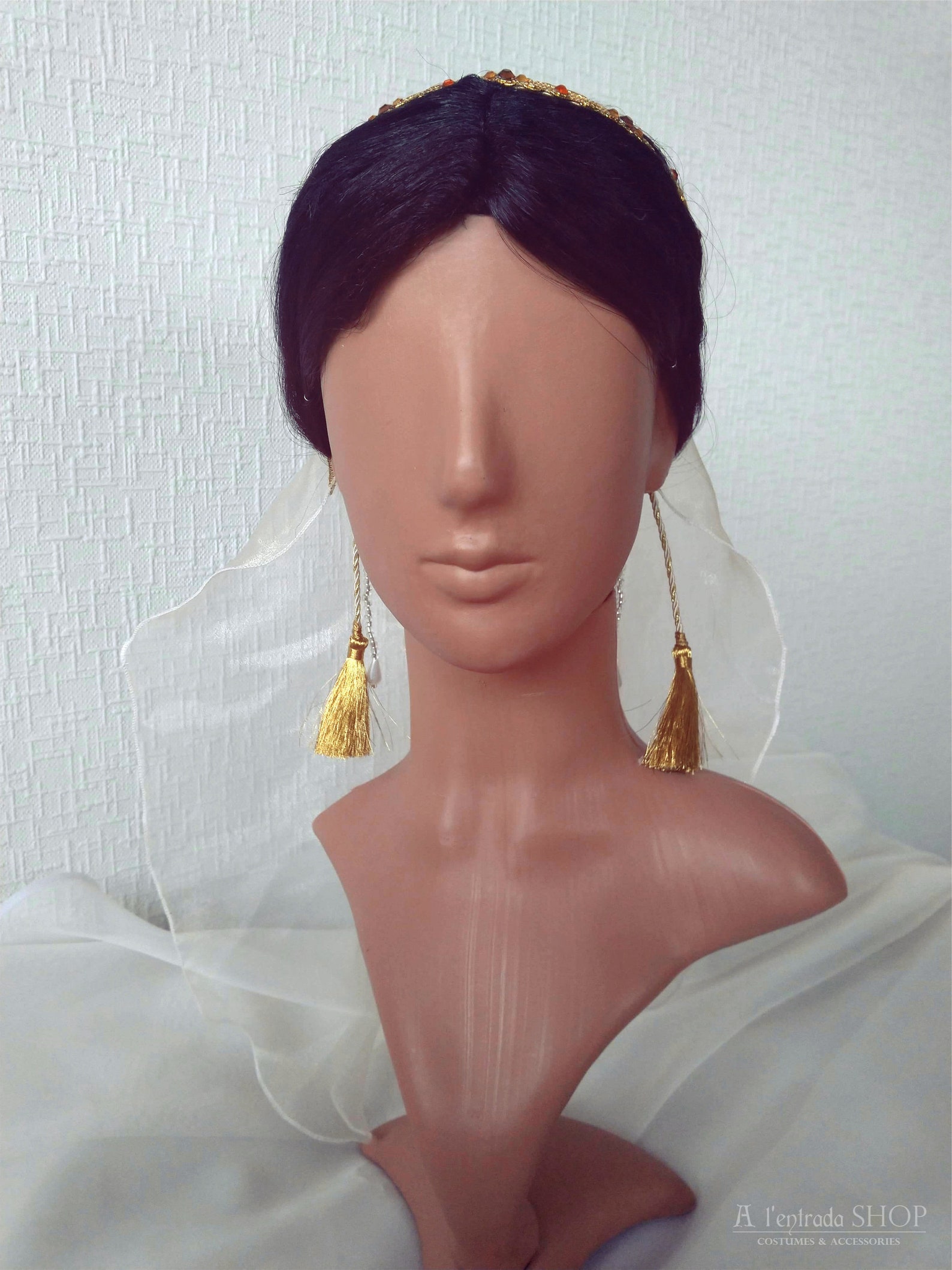 Italian Renaissance Headdress. Fairy Headpiece. Lucrezia - Etsy