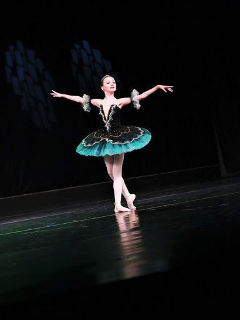 Emerald Professional Platter Tutu, Professional Ballet Tutu, Esmeralda ...