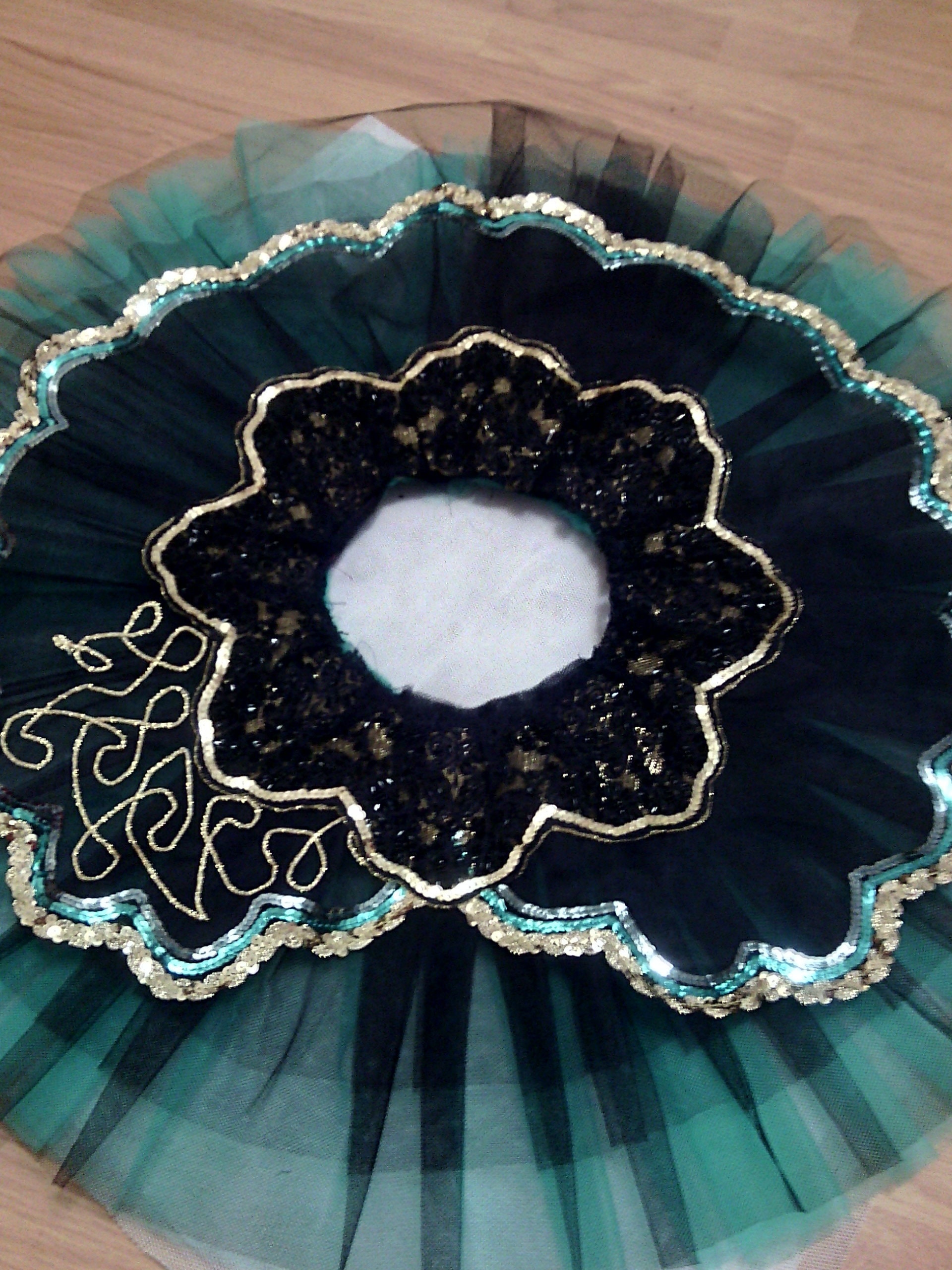 Emerald Professional Platter Tutu, Professional Ballet Tutu, Esmeralda ...