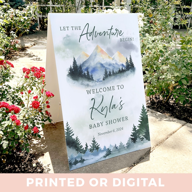 Adventure Awaits Sign - Etsy