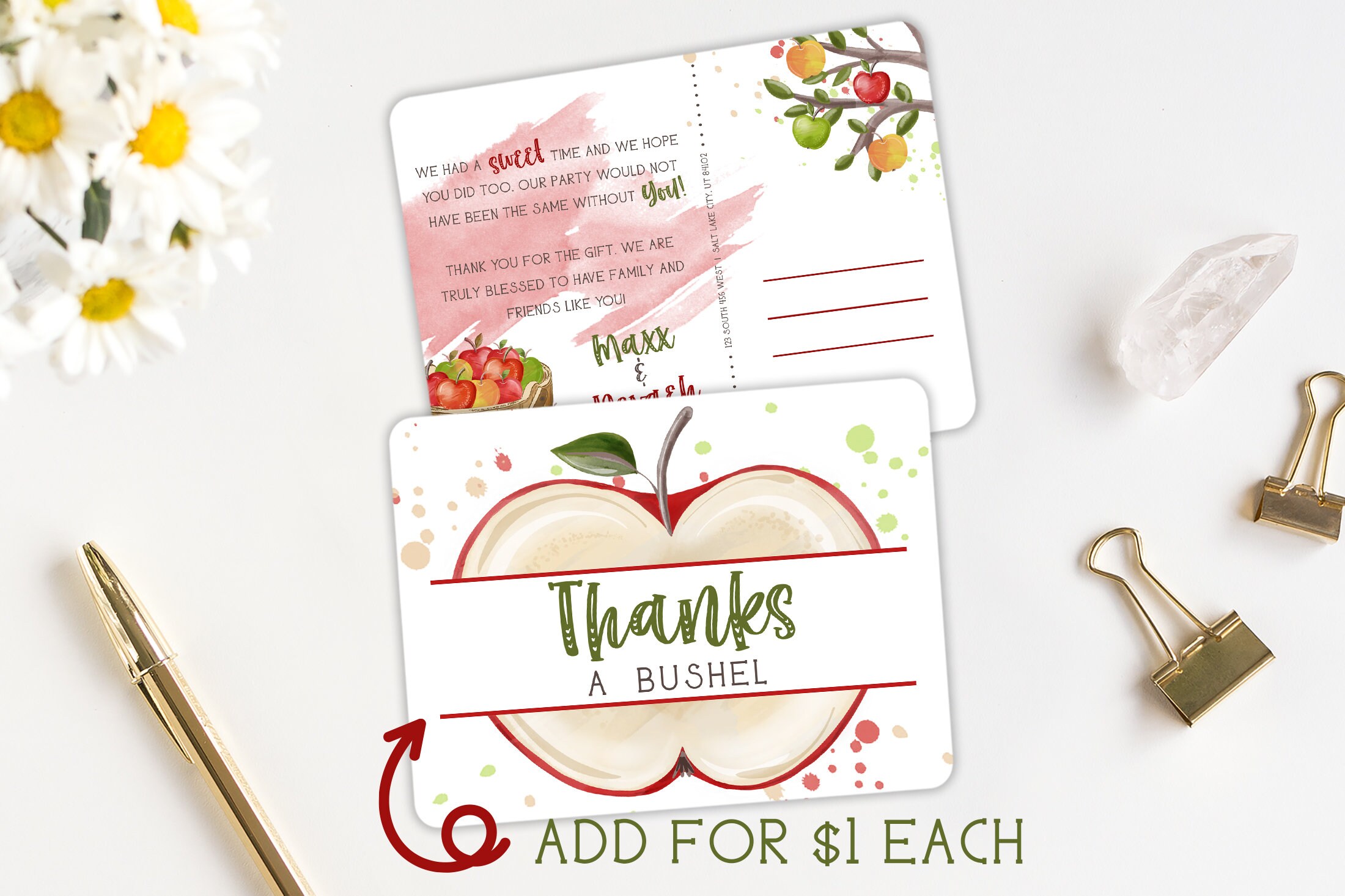 Apple Birthday Invitation Apple Joint Birthday Party - Etsy