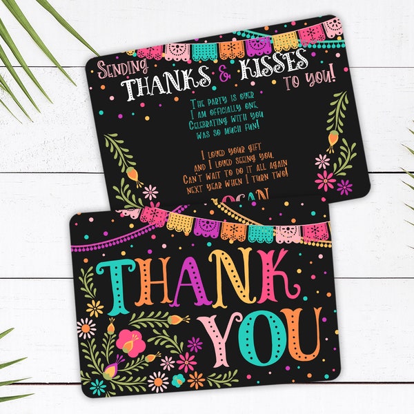 Fiesta Thank You - Etsy