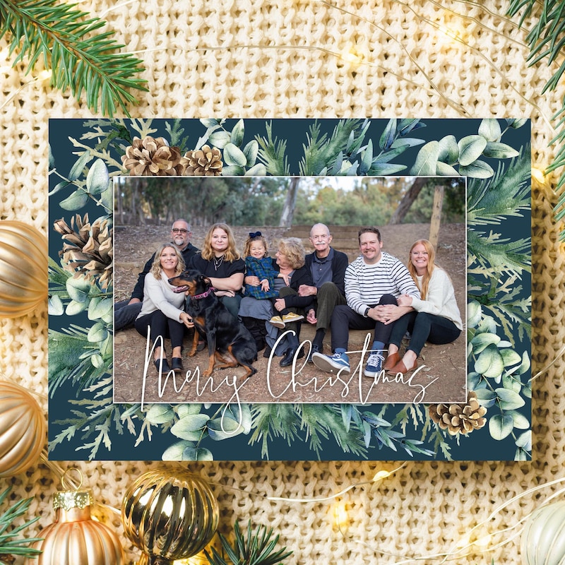 Rustic Holiday Cards - Etsy