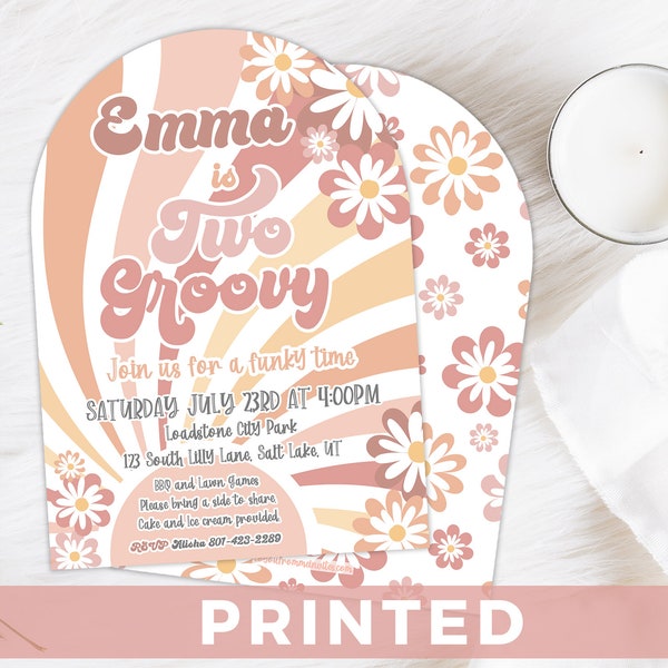 Two Groovy Birthday Party - Etsy