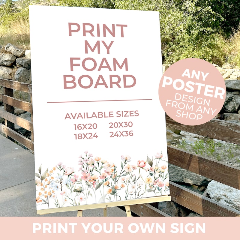 Foam Board Stand - Etsy