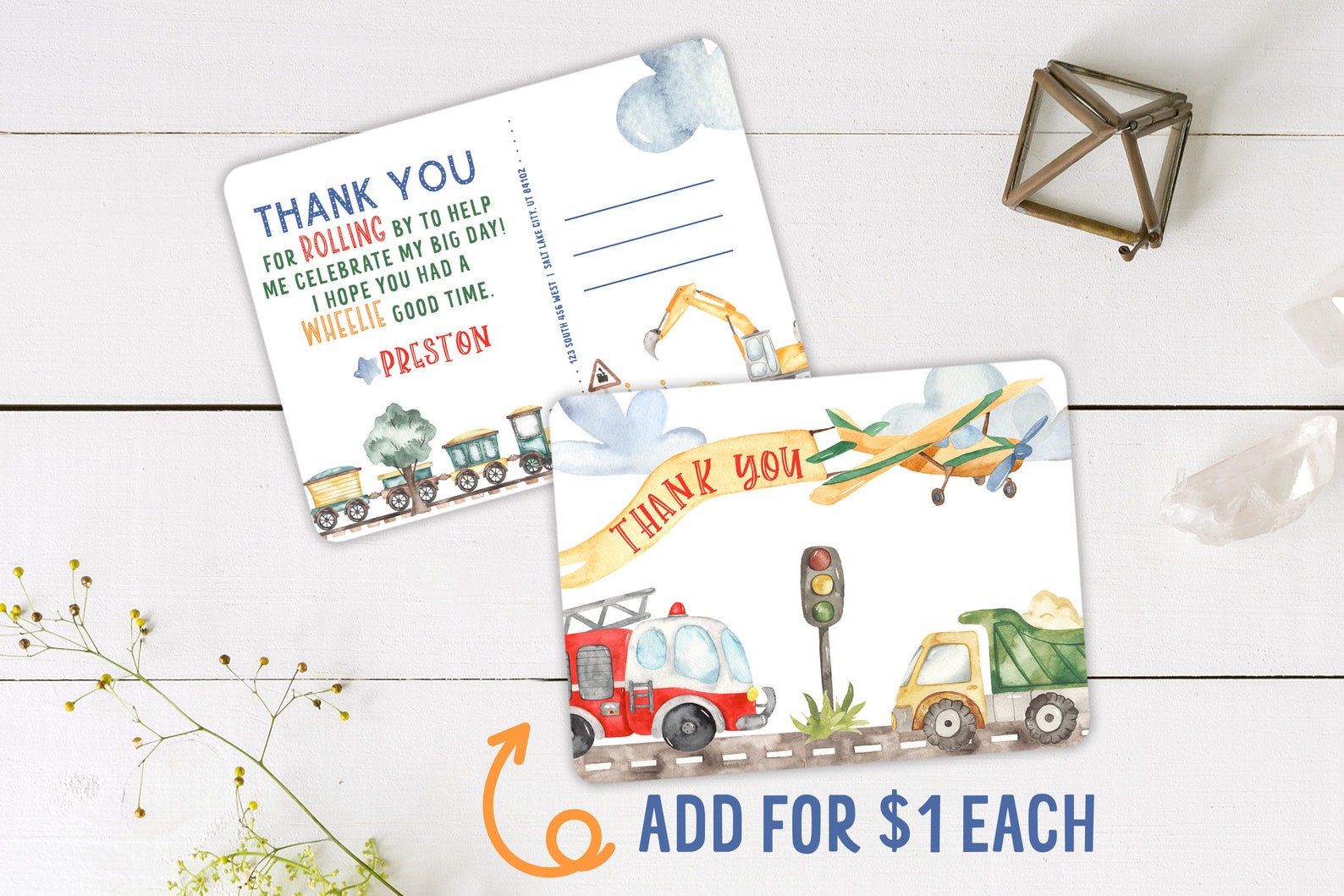 Transportation Party Invitation Cars Train Boats Planes - Etsy