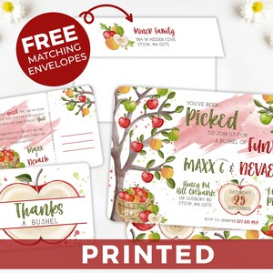 Apple Birthday Invitation Apple Joint Birthday Party Invitation Apple ...