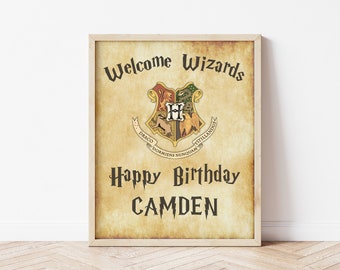 Wizard Welcome Sign | Etsy