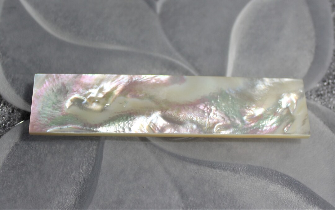 PREMIUM Mother of Pearl Inlay Material 92mm X 22mm X 2.7mm 1 PC - Etsy