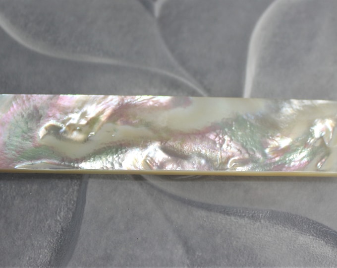 1 Pair Natural Pura Abalone Knife Handle Inlay Scale Blank Sheet Scales ...