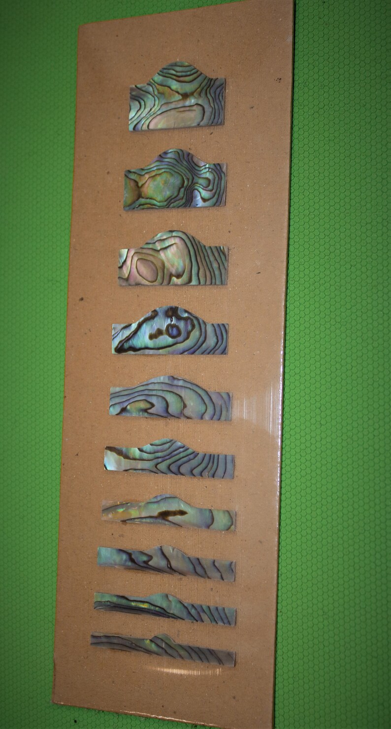 Custom Guitar Inlay Block Set Pre-cut premium quality New | Etsy