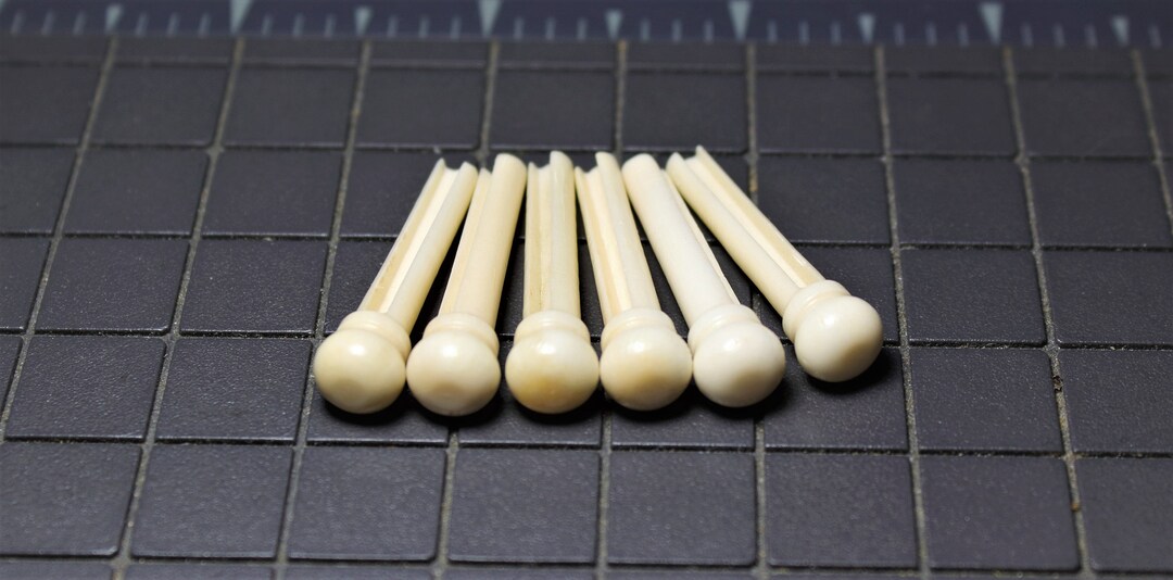 1 Juego de 6 pines de puente de hueso blanqueados 5 grados cónicos de ...