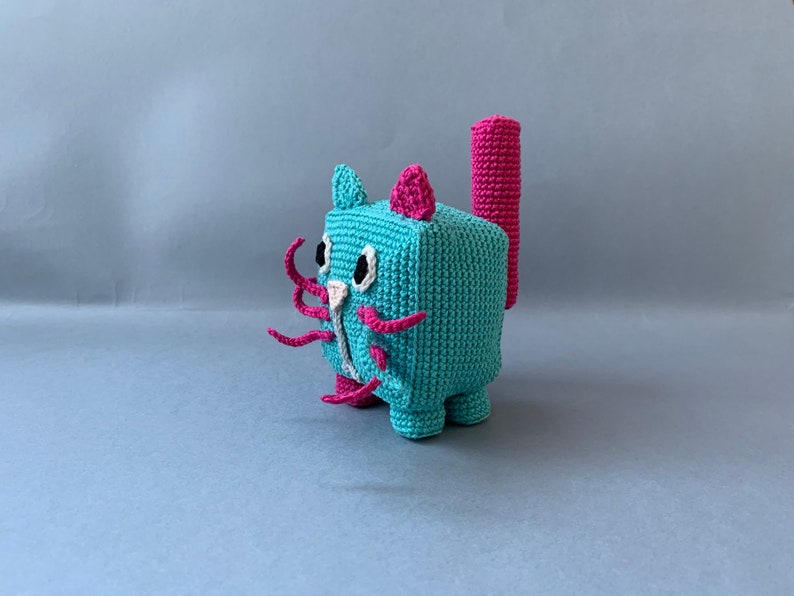 Crochet Pattern Cubicat Cat Crochet Pattern (amigurumi Cat Pattern ...