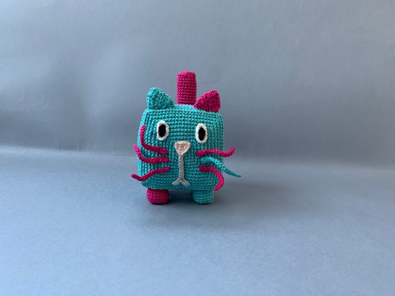 Crochet Pattern Cubicat Cat Crochet Pattern (amigurumi Cat Pattern ...