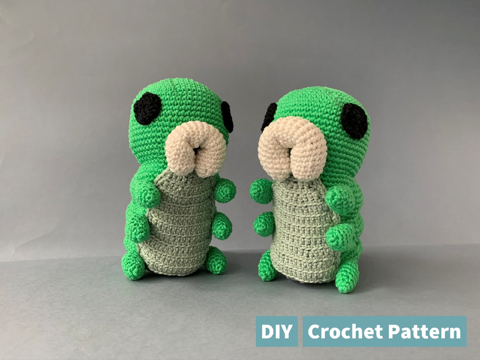 Green Critter Crochet Pattern Amigurumi Pattern - Etsy